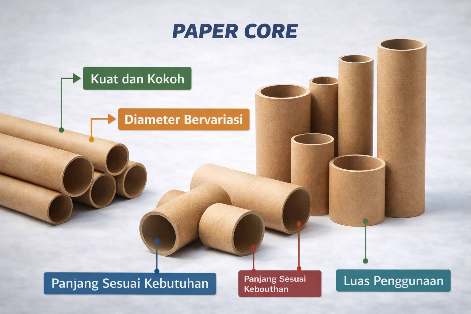 Paper Core Berkualitas untuk Industri Modern dan Berkelanjutan